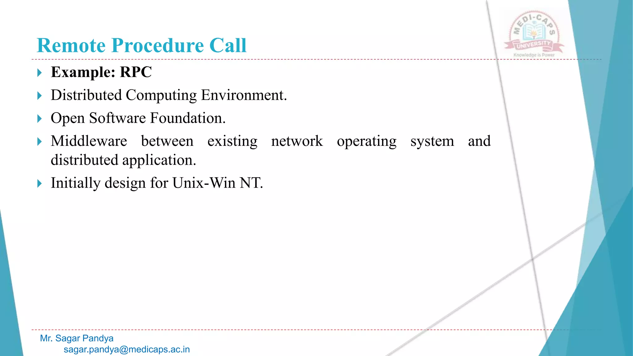 Distributed Objects and Remote Invocation | PPTX