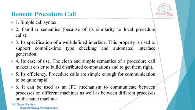 Distributed Objects and Remote Invocation | PPTX