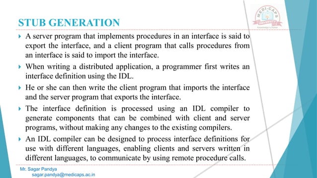 Distributed Objects and Remote Invocation | PPTX