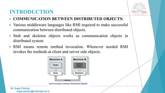 Distributed Objects and Remote Invocation | PPTX