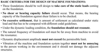 Unit-2 [Dynamic Equipment Foundation].pdf | Civil Engineering Industry ...