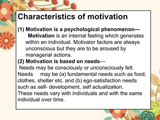 educational psychology - motivation | PPTX