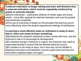 educational psychology - motivation | PPTX