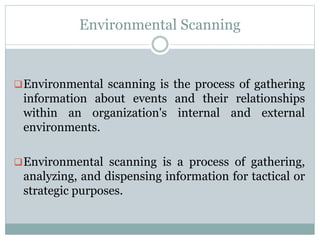 Unit 2 environmental analysis | PPTX