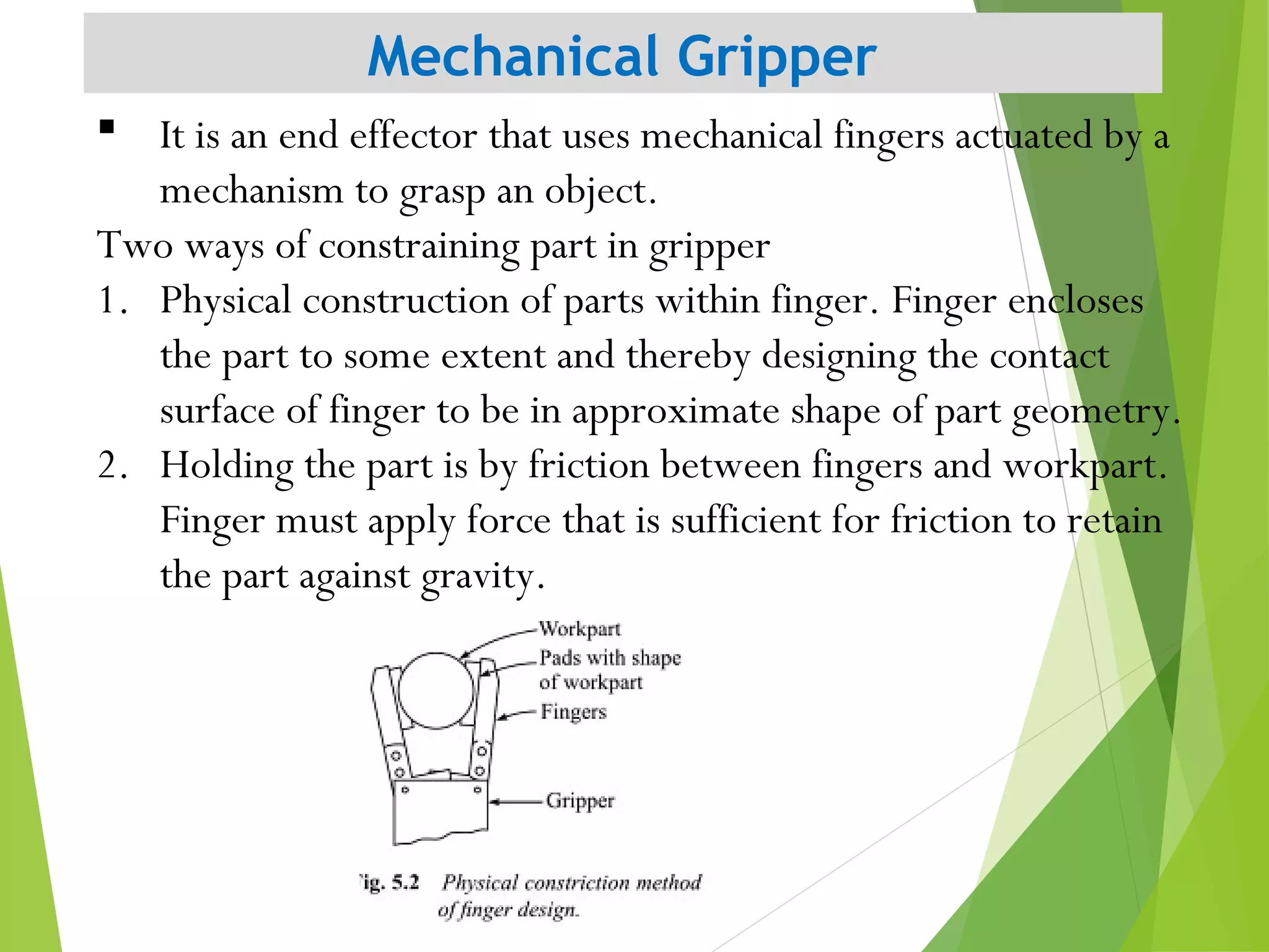Robotics End Effector Ppt