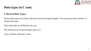 Unit-2_Getting Started With ‘C’ Language (3).pptx