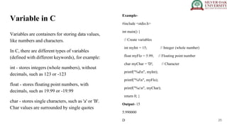 Unit-2_Getting Started With ‘C’ Language (3).pptx