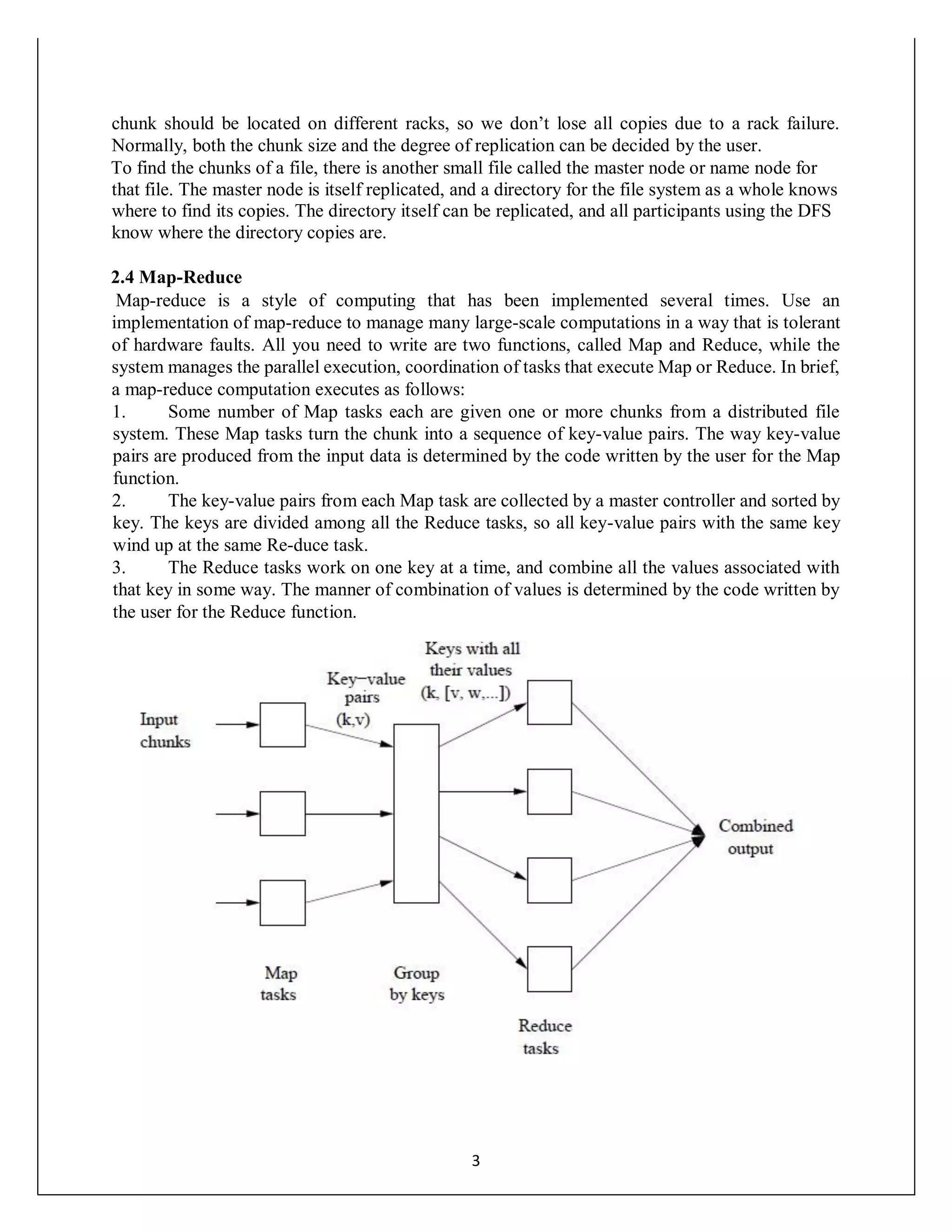 Unit 2 Hadoop Frameworkpdf Computer Networking Computing