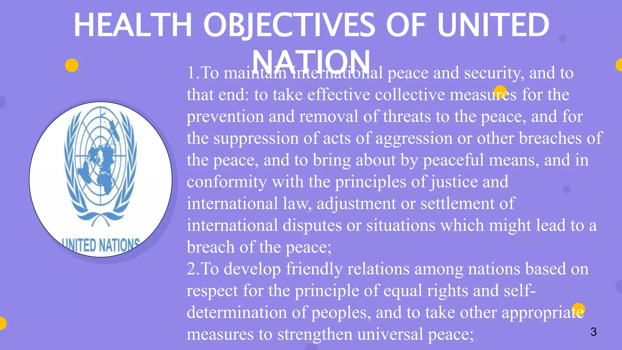 Health objectives of Health Promotion | PPT