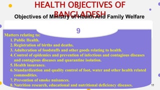 Health objectives of Health Promotion | PPT