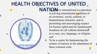 Health objectives of Health Promotion | PPT