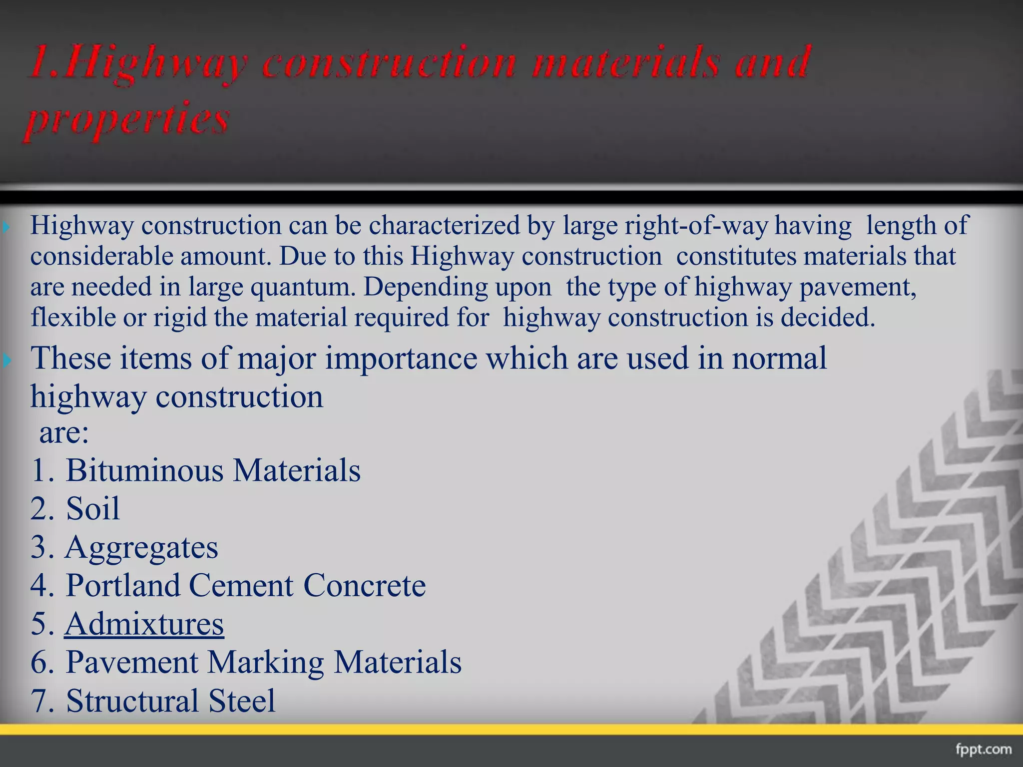 Highway materials and tests | PDF
