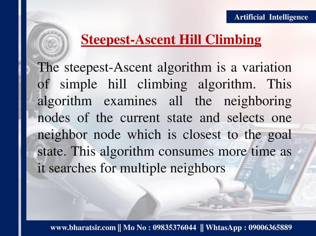 Hill Climbing Algorithm in Artificial Intelligence | PDF