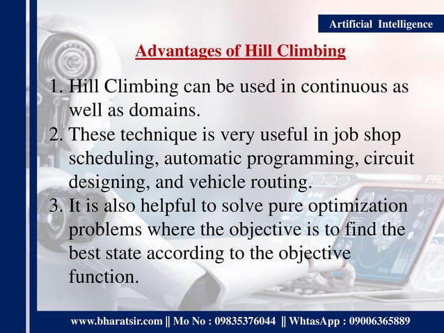 Hill Climbing Algorithm in Artificial Intelligence | PDF