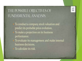 UNIT-2 iapm fundamental versus technical analysis | PPTX