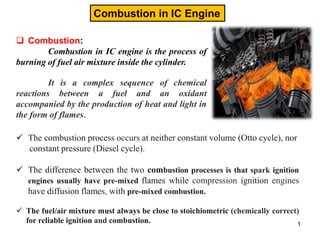 ICE Combustion PPT ICE Education-Academics | PPT