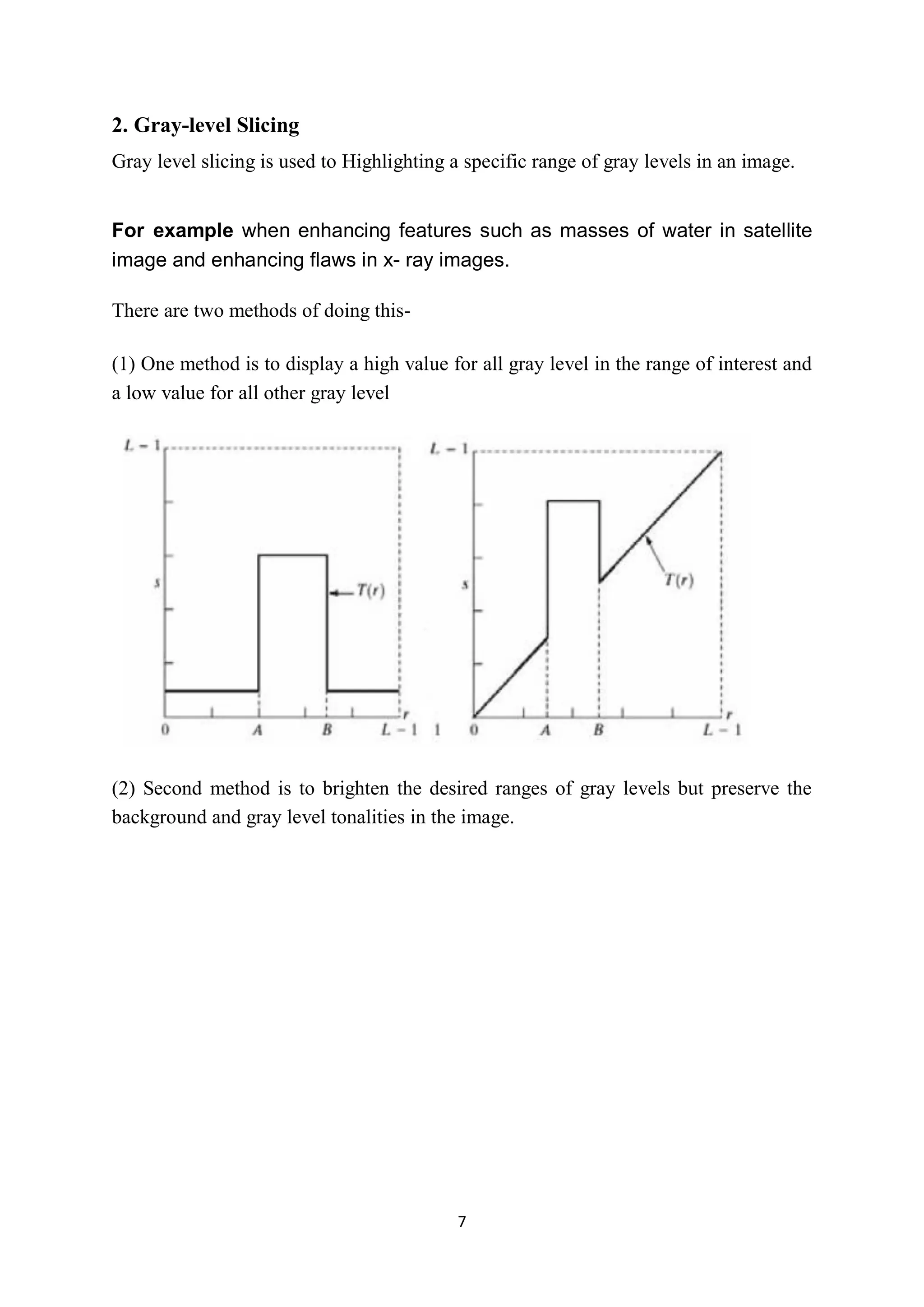 UNIT-2 image enhancement.pdf Image Processing Unit 2 AKTU | PDF
