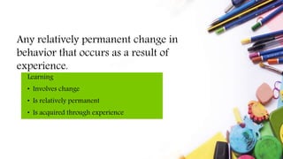 individual behaviour and perception | PPT