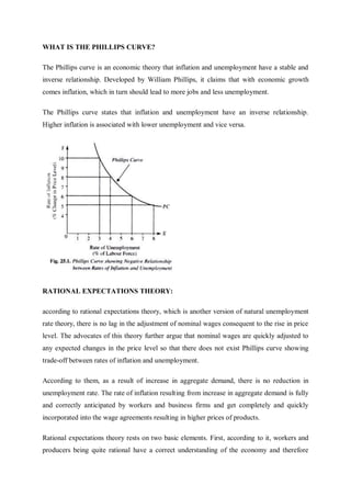 Unit -2 Inflation and Deflation.pdf Dr.U.Ramesh | PDF