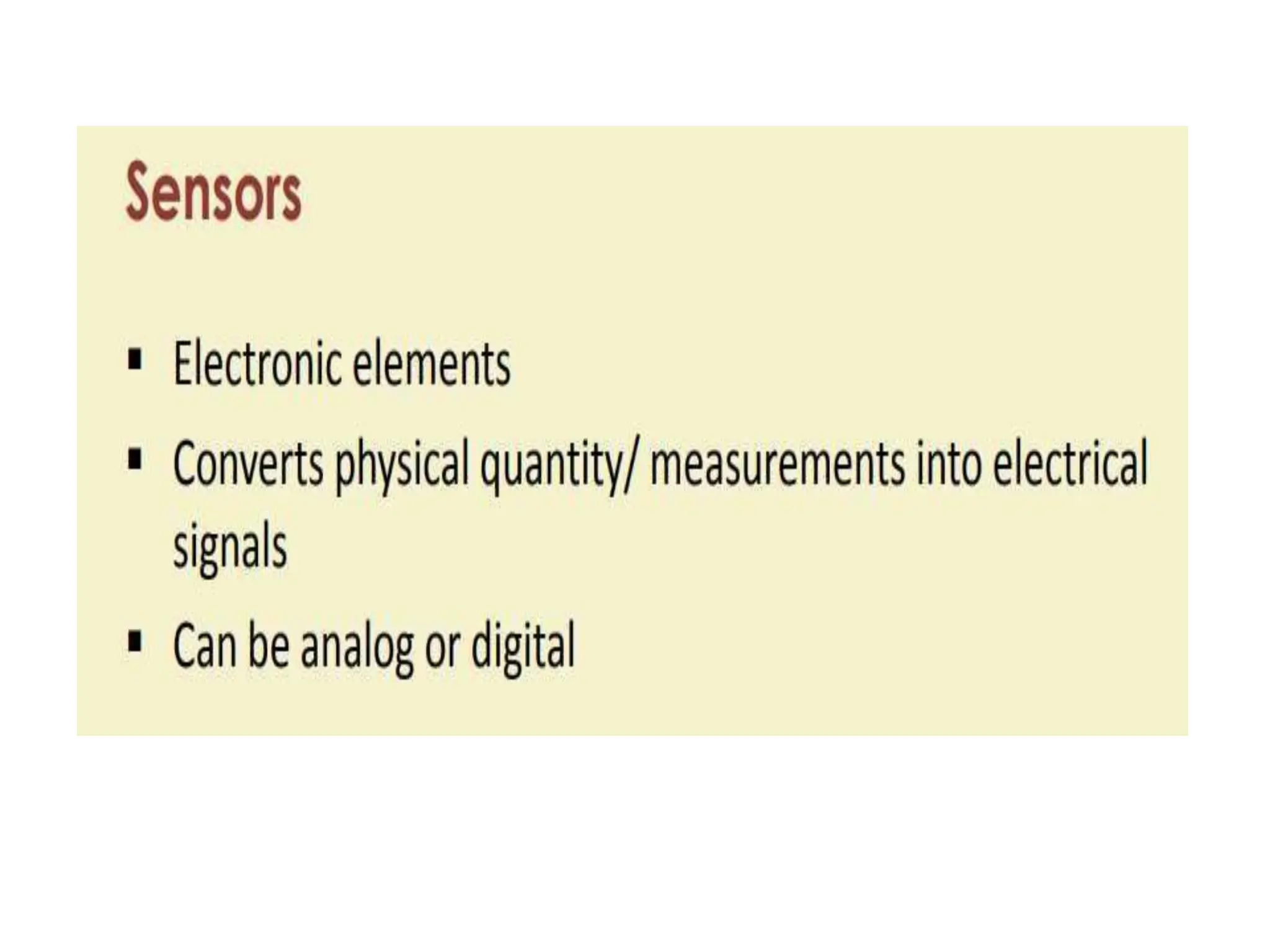 Unit 2 Integration Of Sensors Actuators With Arduino Pptx