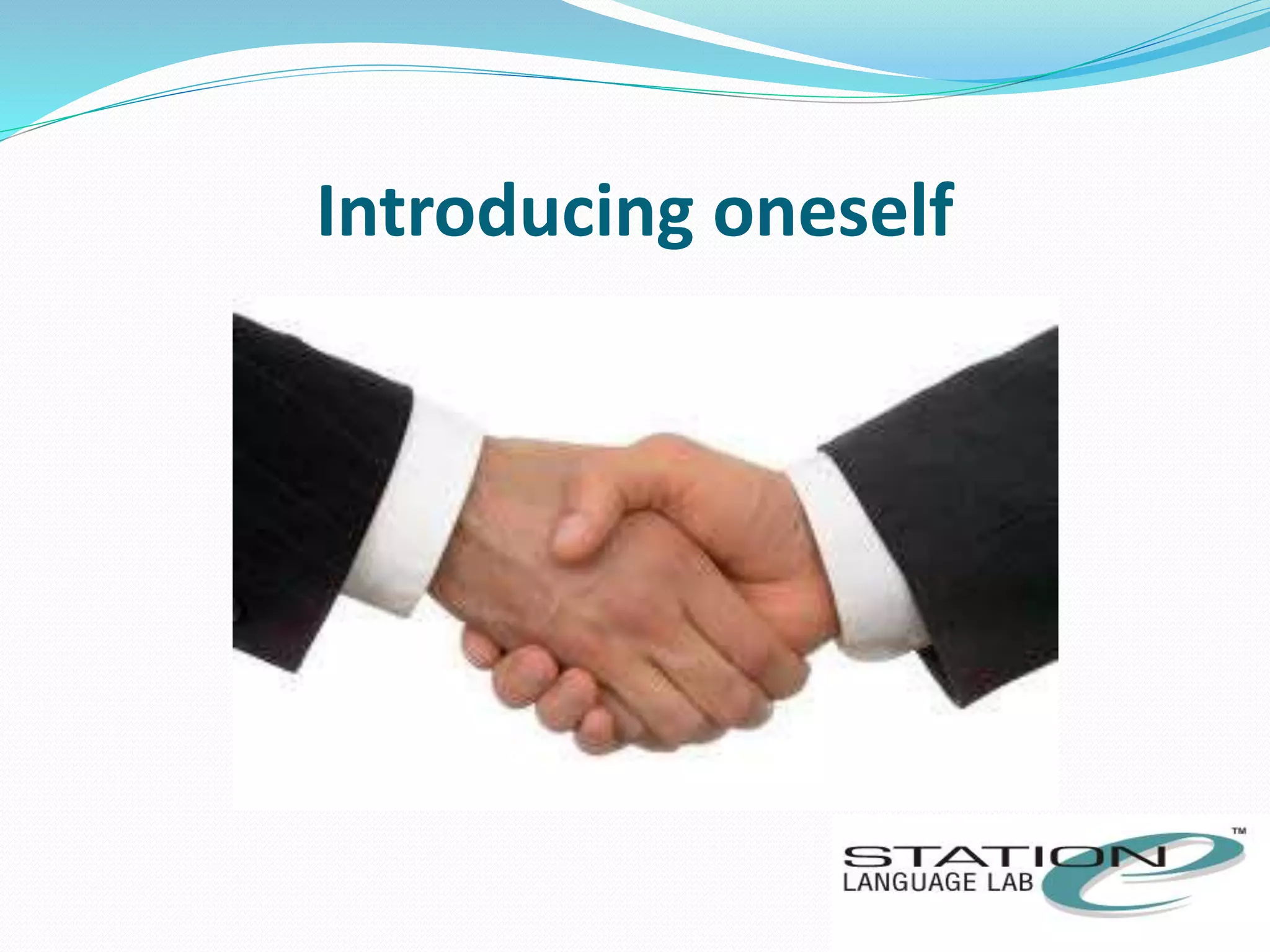 Unit-2 self introduction | PPTX