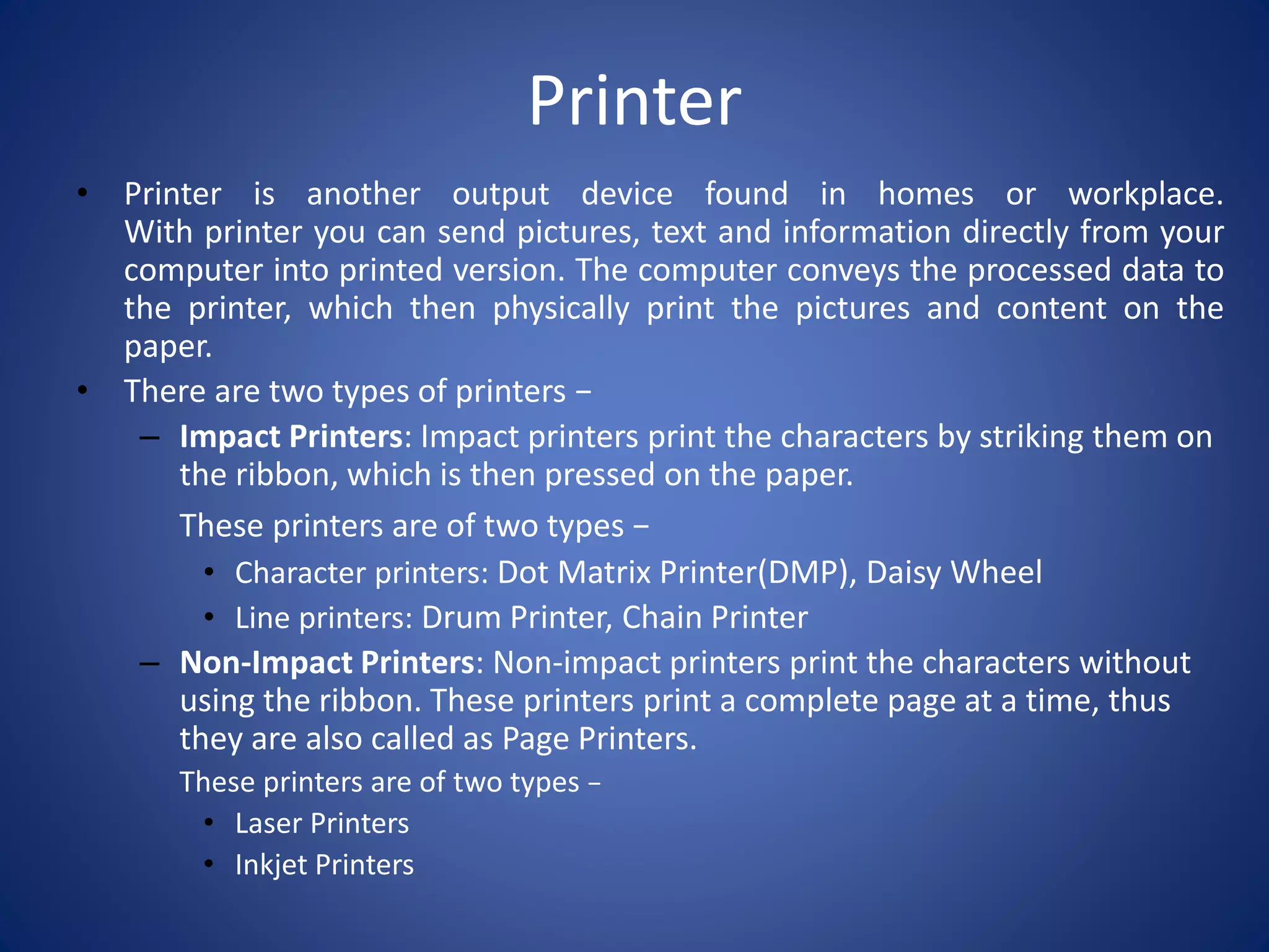 Peripheral Devices | PPTX