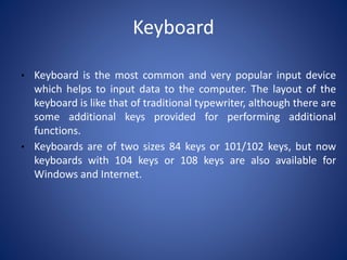Peripheral Devices | PPTX