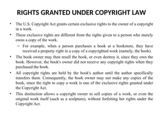 Introduction to Copy Rights Introduction | PPT