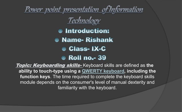 Unit-2 keyboarding skills PowerPoint Presentation.pptx