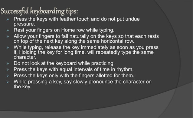 Unit-2 keyboarding skills PowerPoint Presentation.pptx