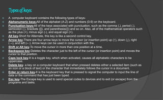 Unit-2 keyboarding skills PowerPoint Presentation.pptx