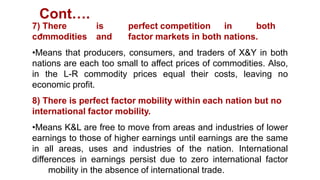 Unit- 2: Lecture-4 (Factor Endowment Theory) | PPTX