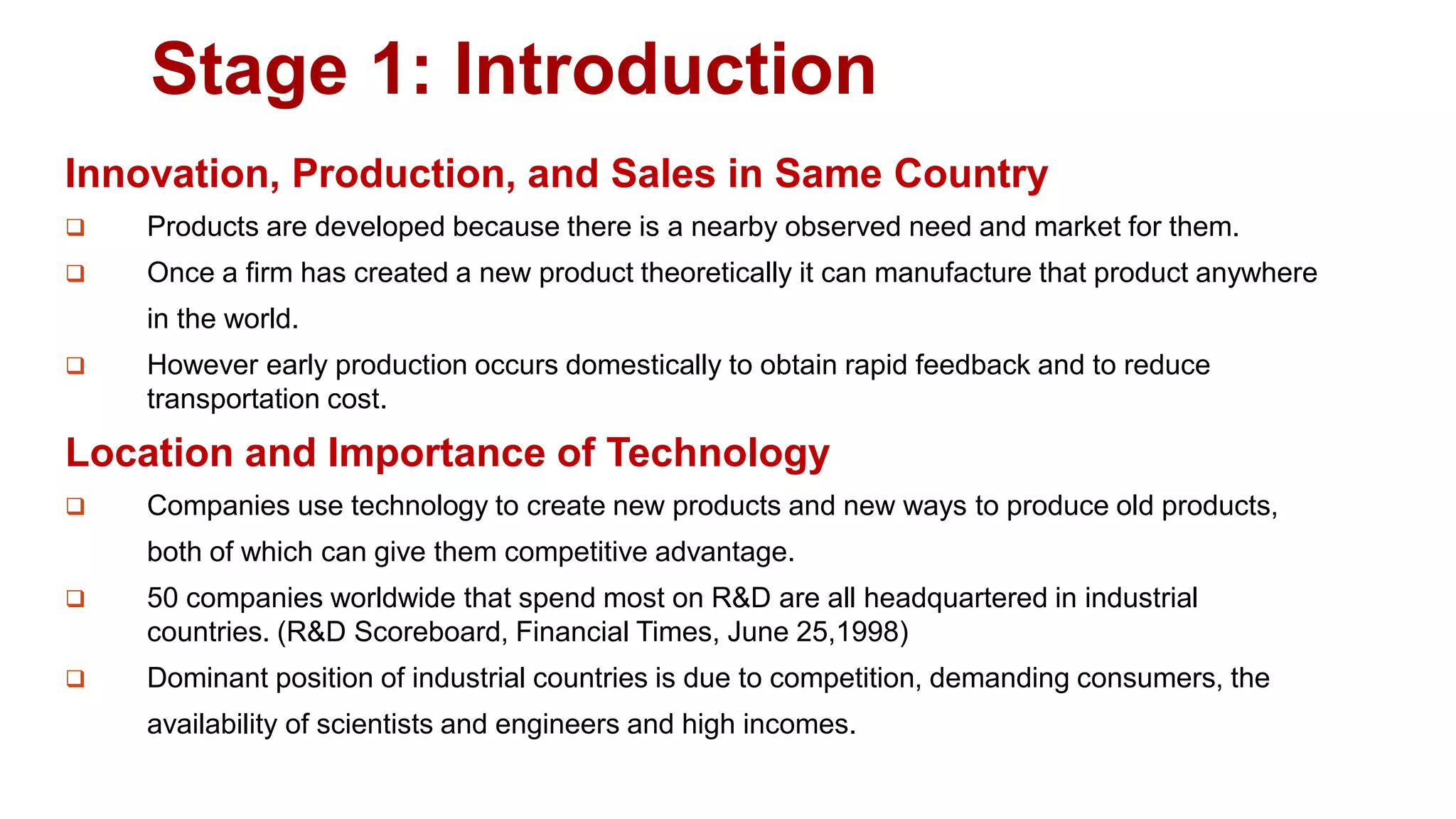 Unit-2 Lecture-5(International Product life Cycles Theory) | PPTX