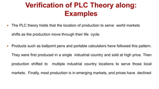 Unit-2 Lecture-5(International Product life Cycles Theory) | PPTX