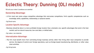 Unit -2 lecture-6 (international investment theory) | PDF