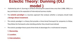 Unit-2 Lecture-7 (International Investment Theory Part-2 ...