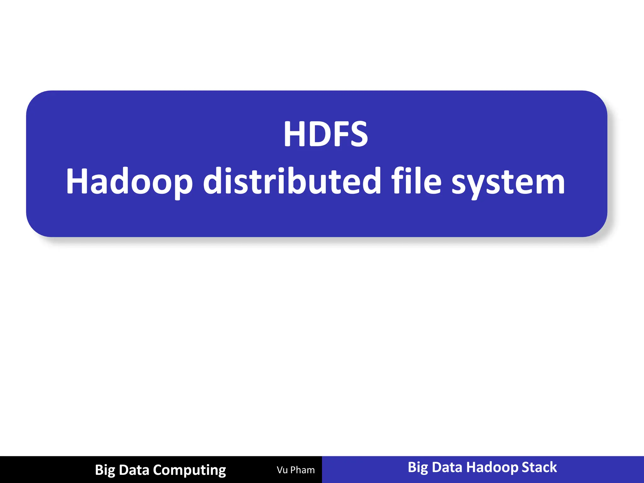 What Is Apache Hadoop And Its Ecosystem Ppt