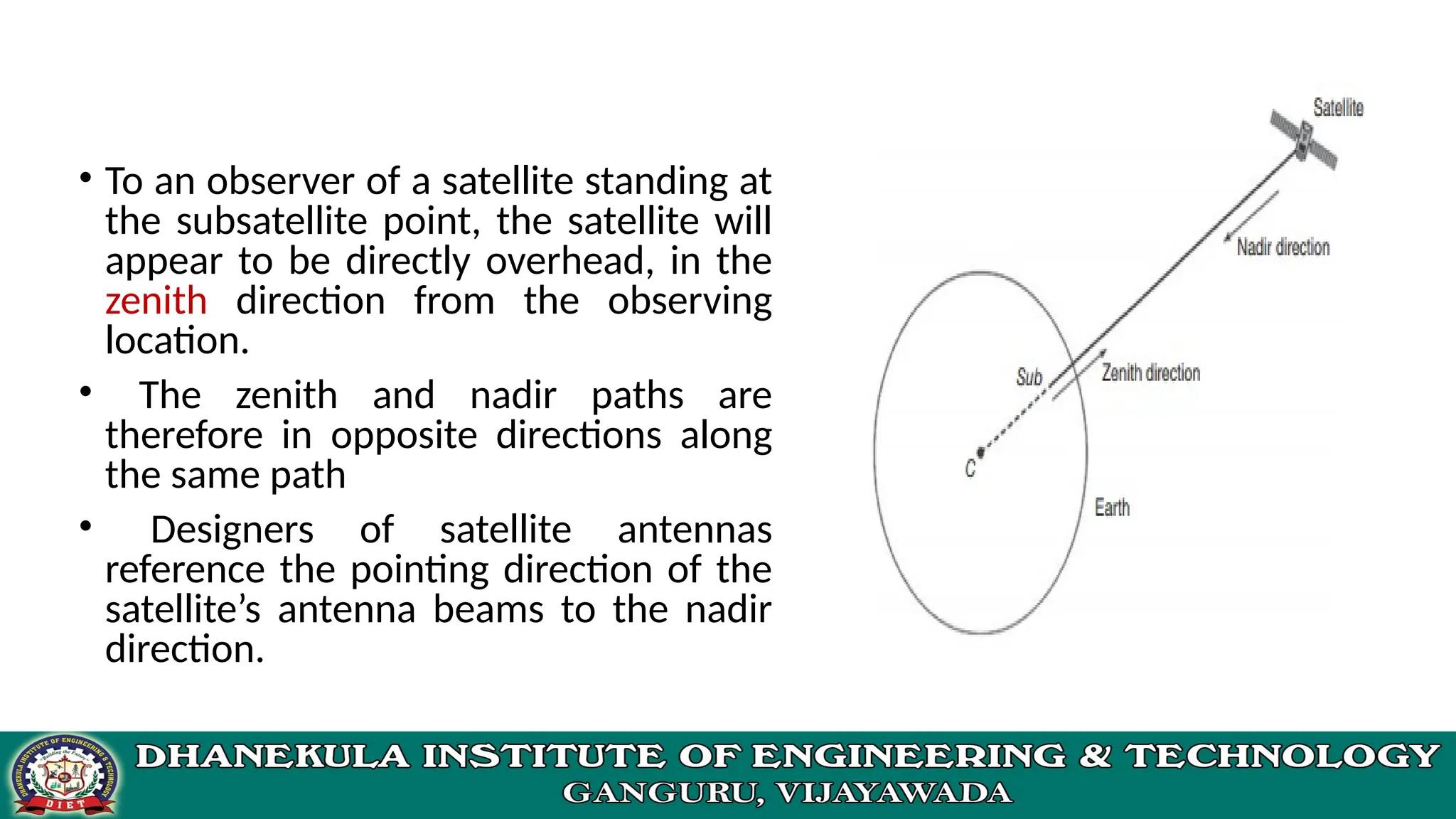 Unit-2 Look Angle Determination.ppt inSC | PPT