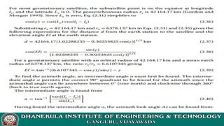 Unit-2 Look Angle Determination.ppt inSC | PPT