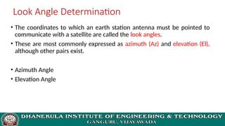 Unit-2 Look Angle Determination.ppt inSC | PPT