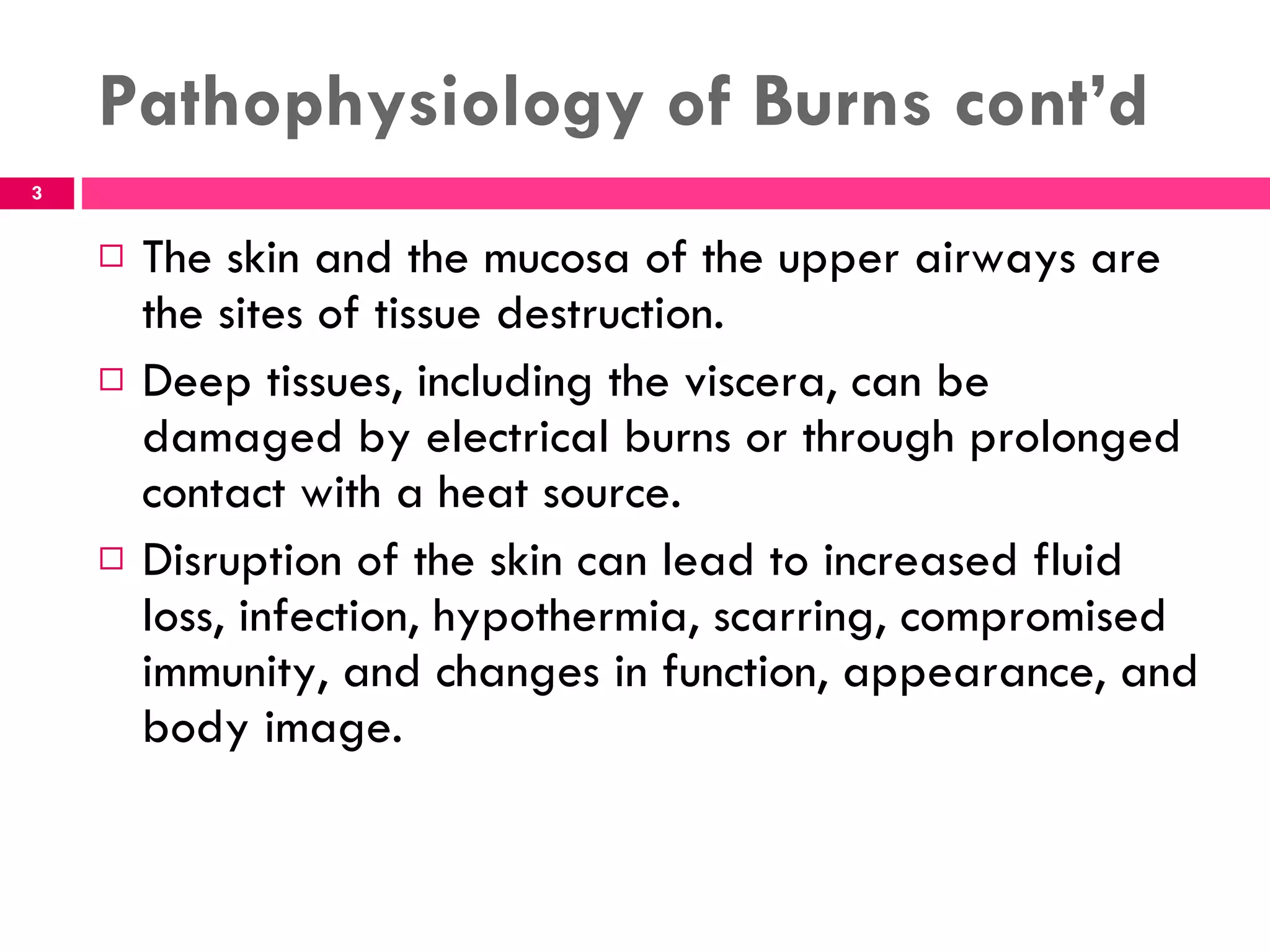 Unit 2 management of patients with burn | PPT