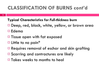Unit 2 management of patients with burn | PPT