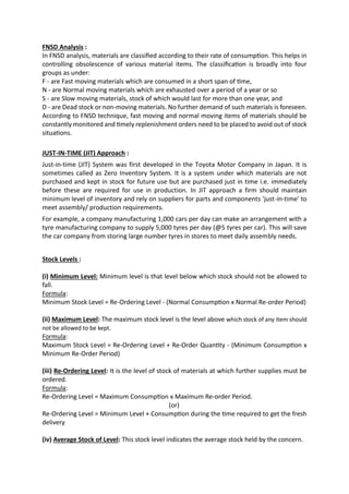 Unit-2 Materials Osmania university b.com honors cost accounting unit ...