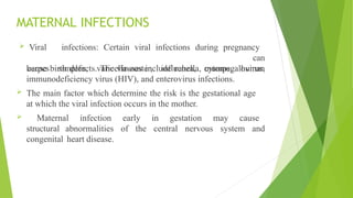 Unit-2 Maternal Prenatal and Genetic Influence on Defects and Diseases.pptx