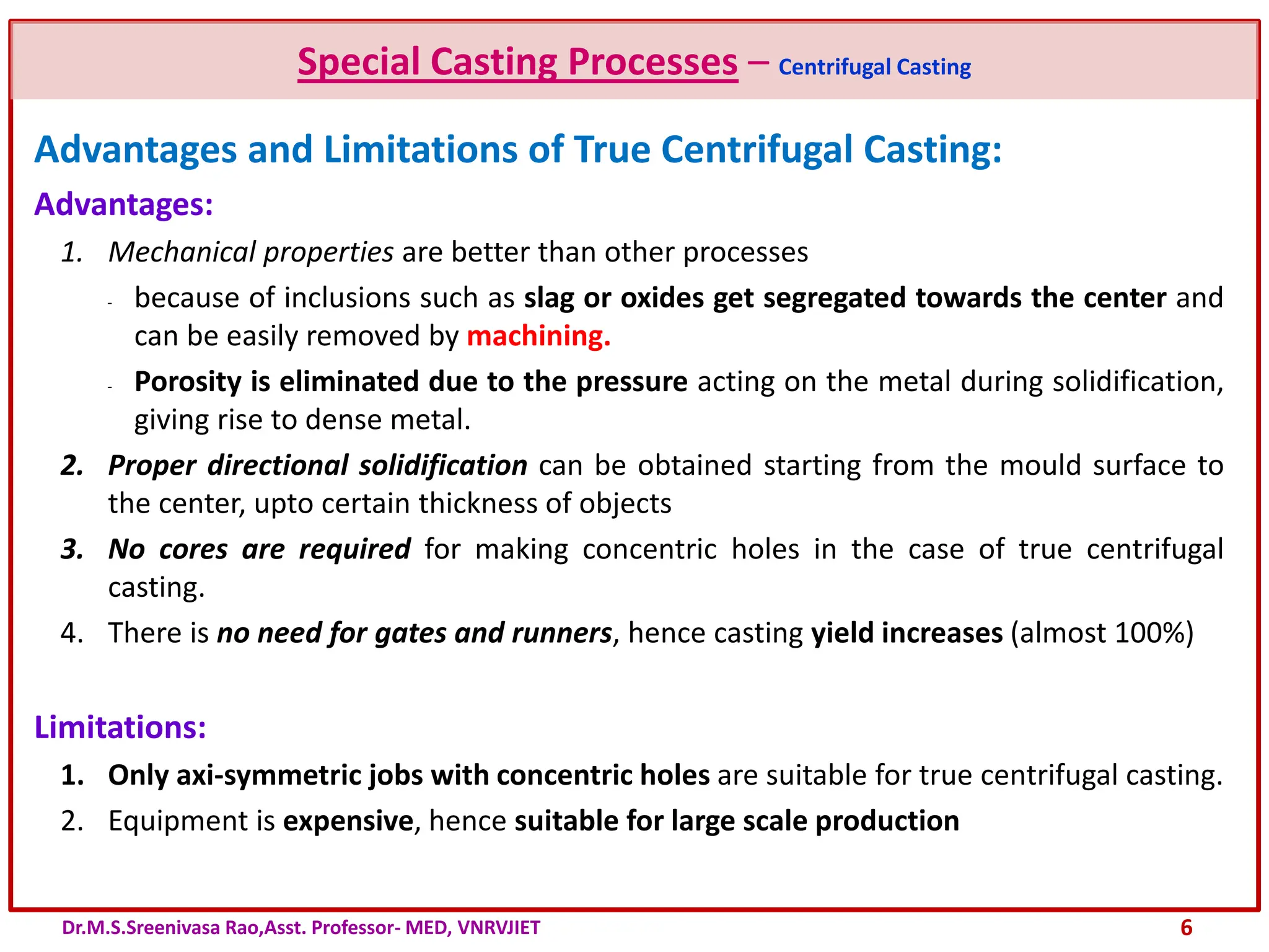 UNIT-2 MCT - Special casting processes.pptx