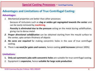 UNIT-2 MCT - Special casting processes.pptx | Business and Finance