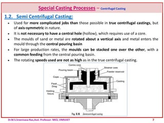 UNIT-2 MCT - Special casting processes.pptx | Business and Finance