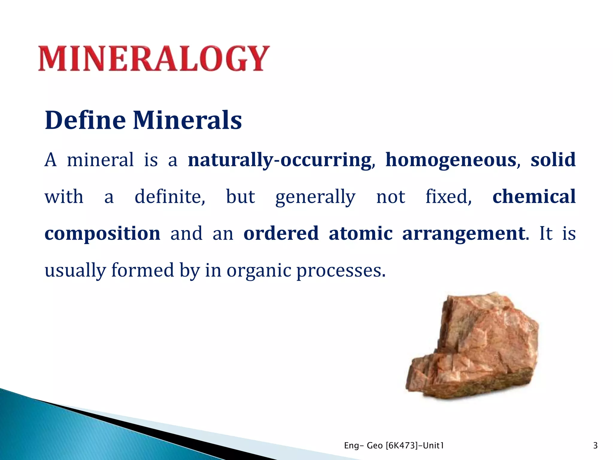 MINERALOGY | PPTX