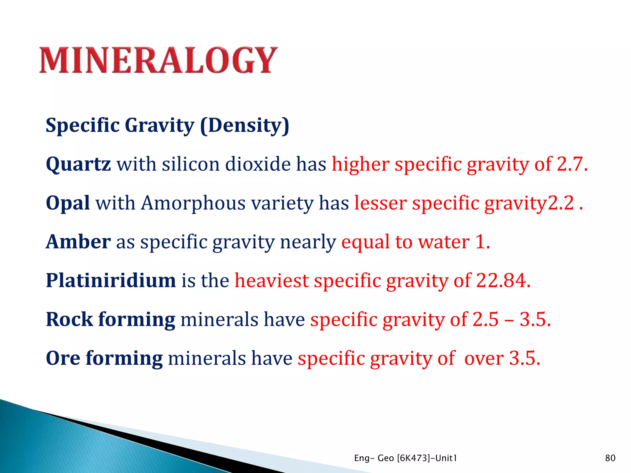 MINERALOGY | PPTX