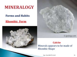 MINERALOGY | PPTX
